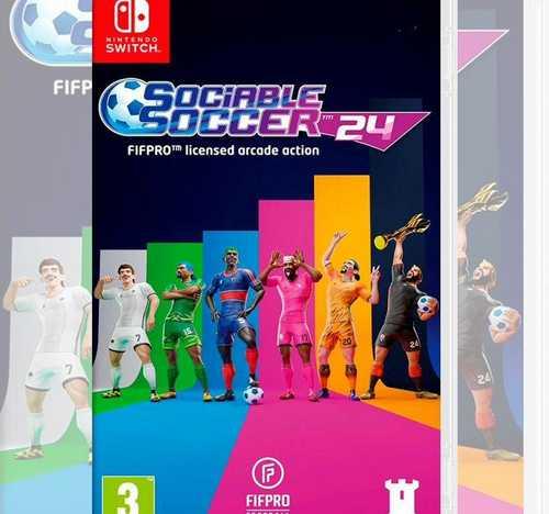 Sociable Soccer 24 Nintendo Switch, русские субтит