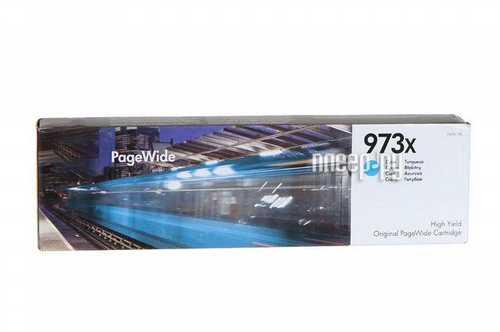 HP 973X f6t81ae Cyan для PageWide Pro 452dw/47