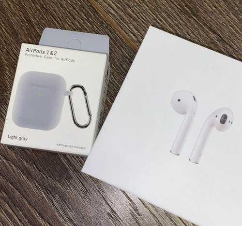 Беспроводные наушники apple airpods 2