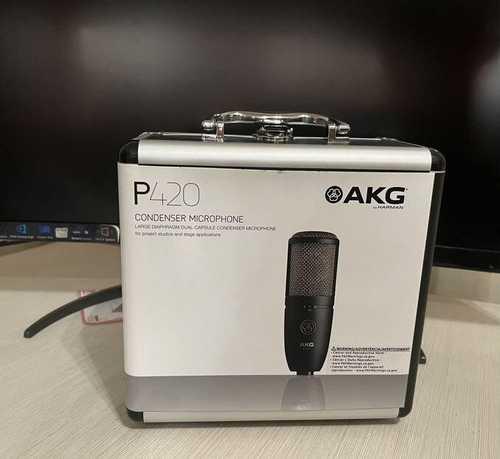 Микрофон конденсаторный AKG P420