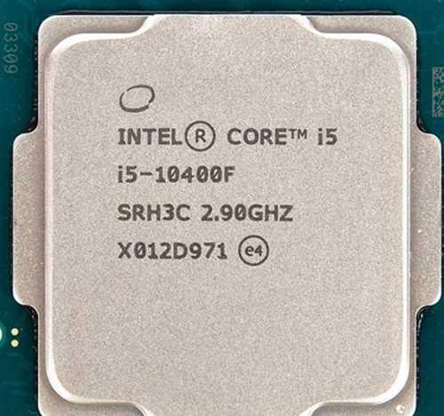 Процессор Intel Core i5-10400F 2.9 ггц или до 4.3