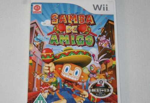 Диск Samba de Amigo Nintendo Wii