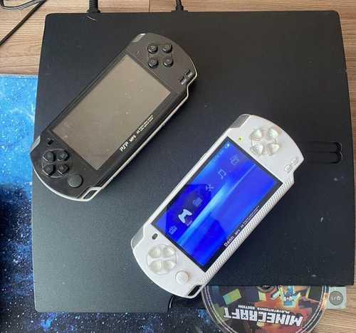 Sony playstation 3 прошитая (  две портативки)