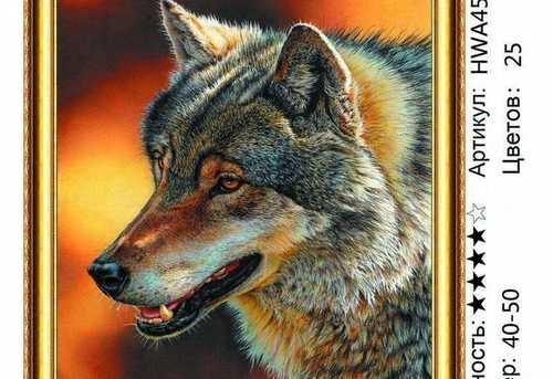 Алмазная мозаика Painting Diamond "Волк", 40*50 см