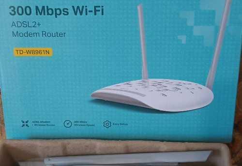 Wifi роутер tp-link 300Мbps TD-W8961N