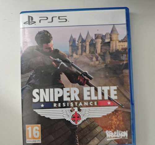 Sniper elite resistance ps5 диск