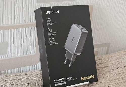 Зарядное устройство Ugreen Nexode GaN 65W 65Вт
