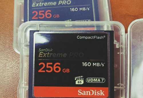 Карты памяти CF SanDisk 256 GB