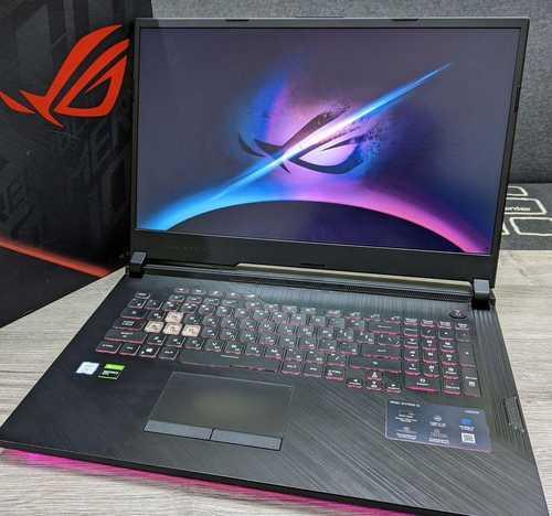 Игровой ноутбук Asus rog 17.3 GTX1650 120 hz