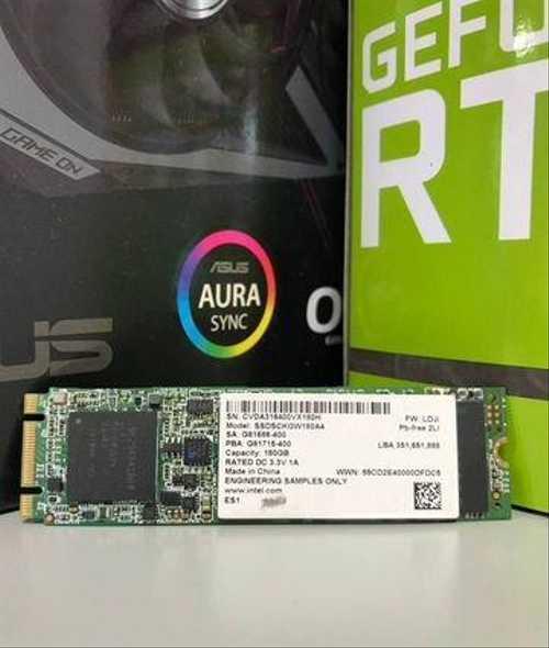 180 Gb SSD M.2 накопитель Intel / Обмен