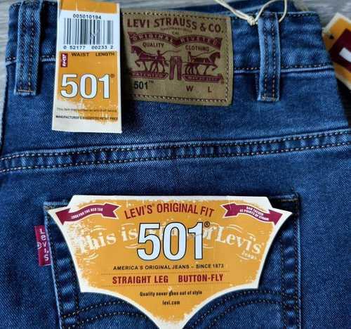 Джинсы Levi's 501 blue