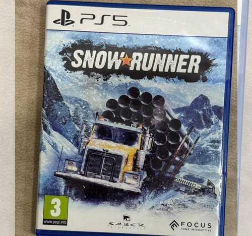 Snowrunner ps5 диск