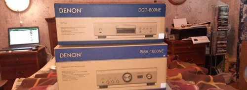 Продам комплект denon DCD-800NE+PMA1600NE
