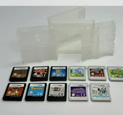 Картриджи Nintendo DS, 3DS + кейс для хранения