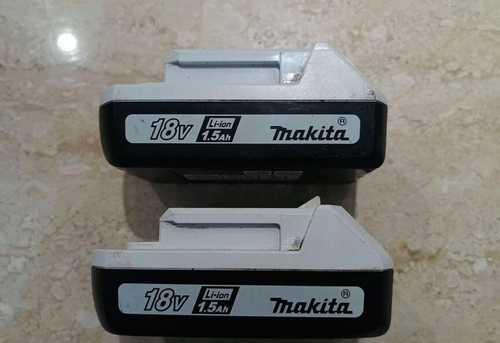 Аккумуляторы для makita 18в