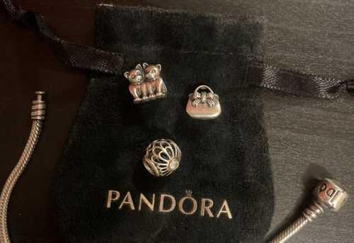 Pandora браслет с шармами оригинал