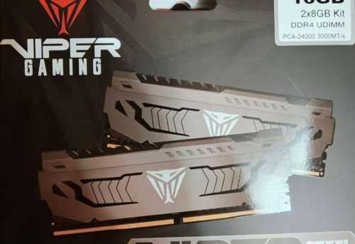 Озу Viper Gaming DDR4 2x8gb 3000Mhz новая