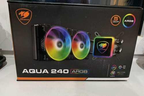 Сжо cougar aqua 240 argb 07.01.2022