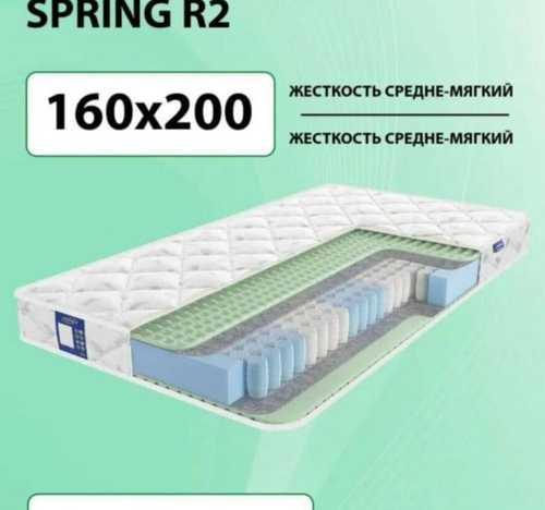 Матрас пружинный 160х200 Cityflex Spring новый