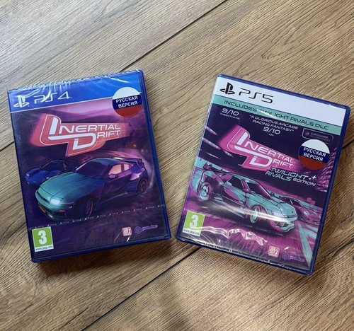 Диск Inertial drift ps4 /ps5 новый