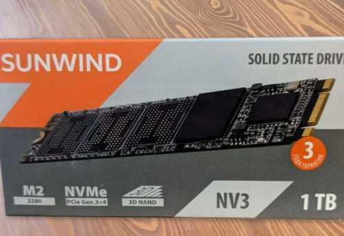 SSD SunWind m2 nvme 1TB