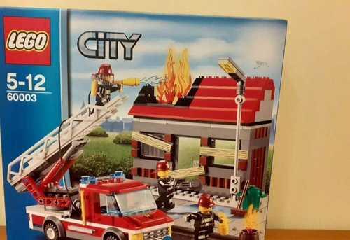 Lego City новый Тушение пожара 60003