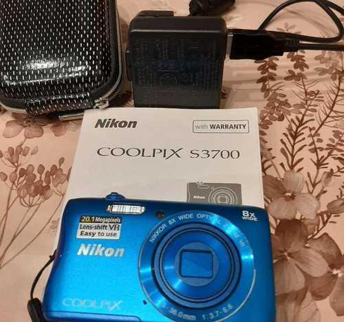 Фотоаппарат Nikon Coolpix s3700