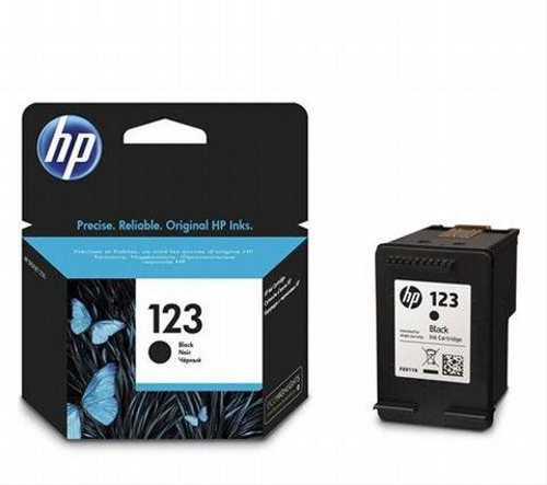 Картридж HP 123 черный f6v17ae и цветной f6v16ae