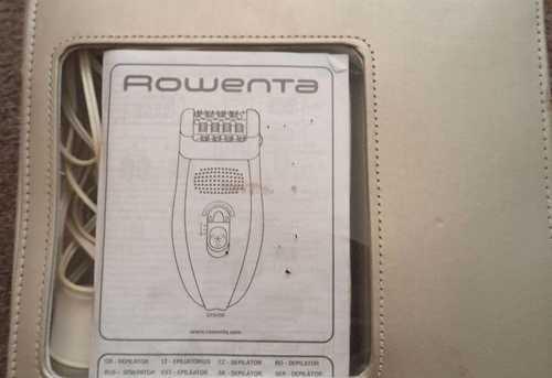 Эпилятор rowenta