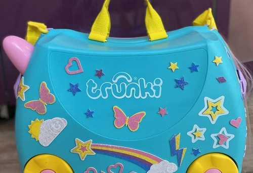 Детский чемодан trunki