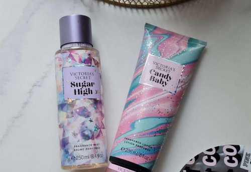 Body crem & Мист Victoria's Secret Sugar High