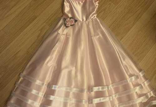 Праздничное детское платье «Маленькая леди» 128-64