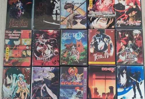 DVD диски с различными аниме