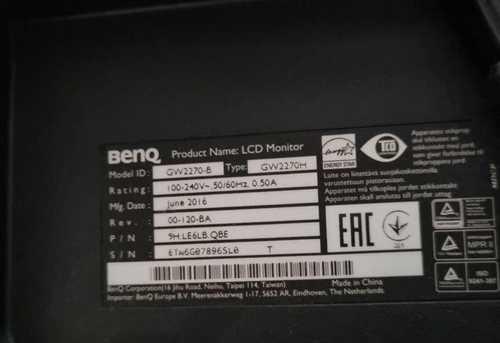 Монитор BenQ GW 2270-B