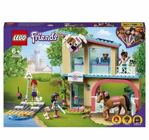 Lego Friends 41446 Ветеринарная клиника Хартлейк-С