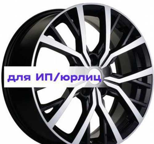 Khomen Wheels 7x18/5x114,3 ET45 D60,1 KHW1806 (Changan/Geely/Lexus/Suzuki/Toyota) Black-FP