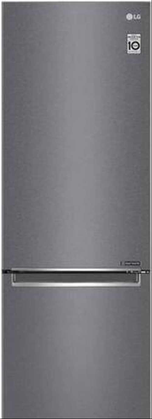 Холодильник LG GA B459slcl 60x74x186 см нерж