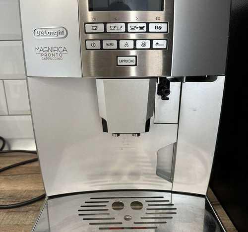 Кофемашина delonghi magnifica pronto cappuccino