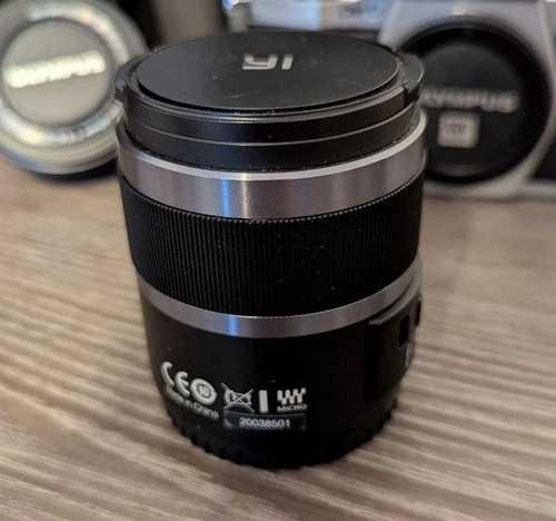 Объектив Xiaomi YI 42.5mm f1.8 на micro 4/3