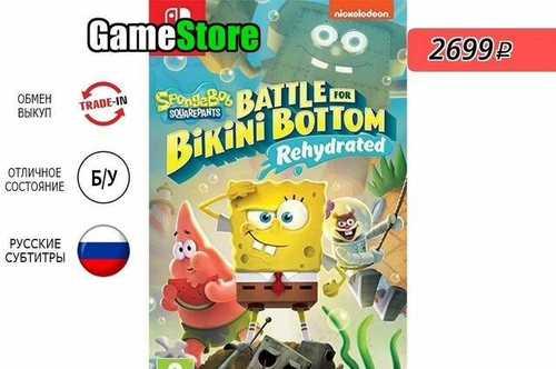 Б/у Губка Боб / SpongeBob SquarePants: Battle For