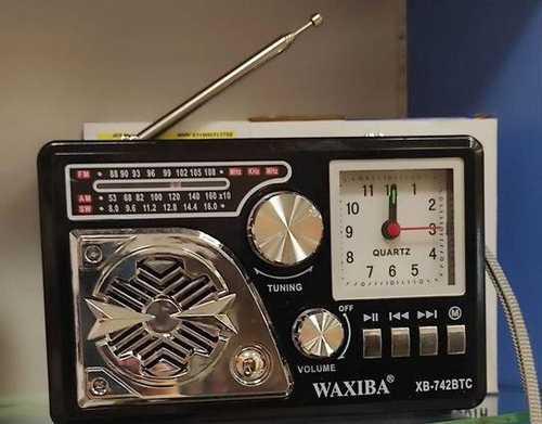 Колонка-радиоприёмник Waxiba XB-741-752