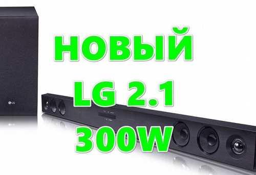 Саундбар LG SQC2 2.1 чёрный 300Вт