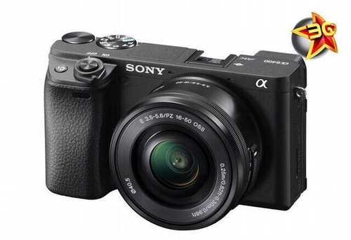 Фотоаппарат Sony Alpha ilce-6400 Kit 16-50mm