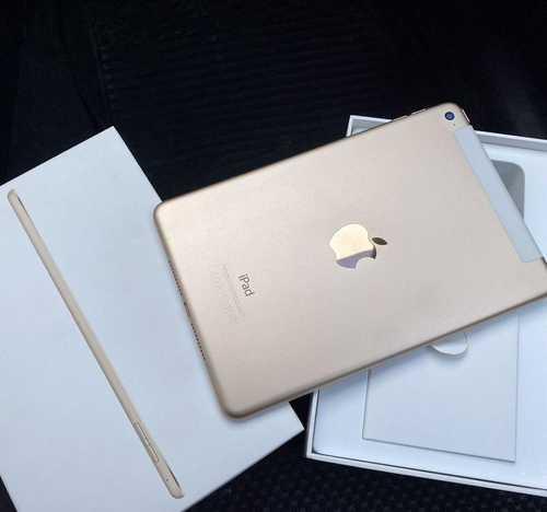 iPad Mini 4 64gb Wi-Fi 4g Lte Gold