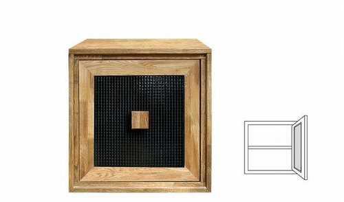 Модуль настенный "Cube Design" 1; фасад "стекло";