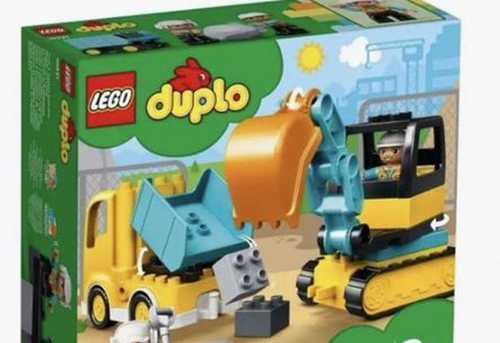 Lego duplo экскаватор