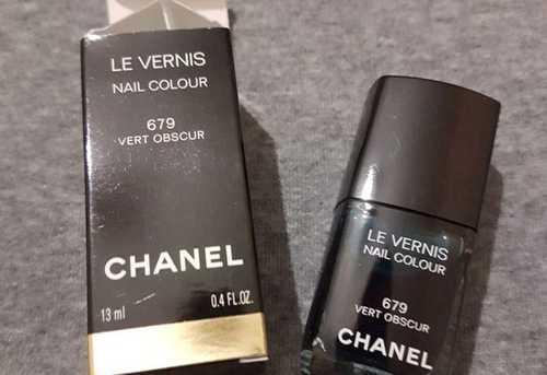 Лак для ногтей Chanel vert obscur 679 новый