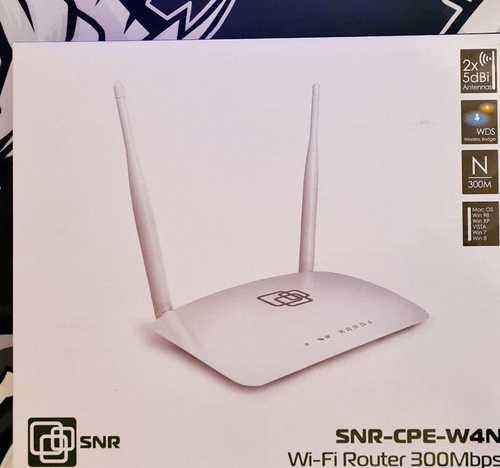 WiFi роутер SNR-CPE-W4N