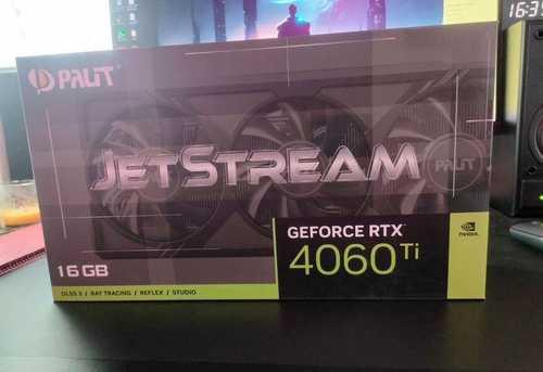 Видеокарта Palit nvidia GeForce RTX 4060TI 16гб