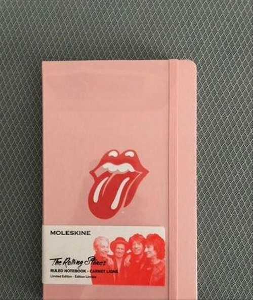 Тетрадь moleskin rolling stones a5